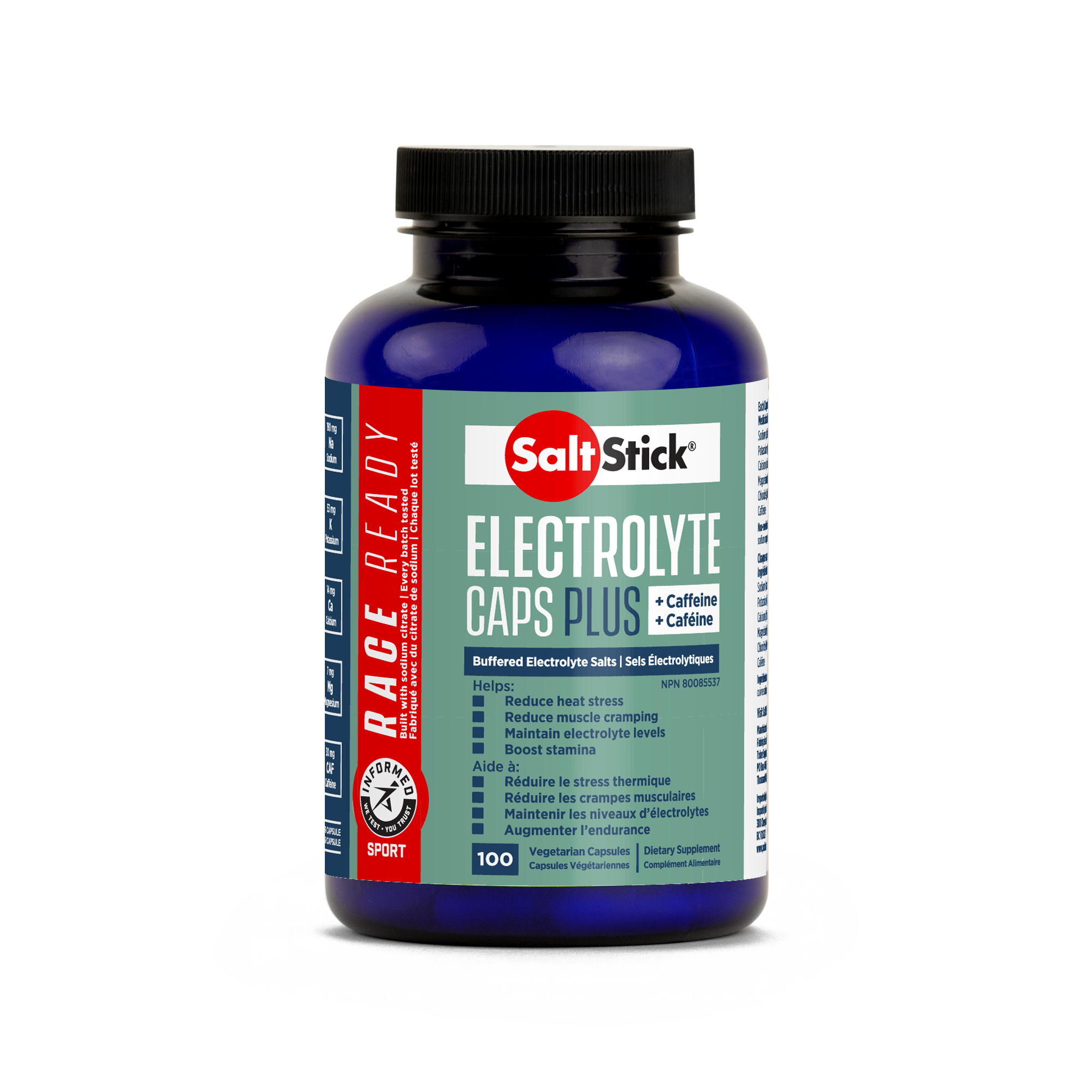 SaltStick - Caps Plus Electrolyte with Caffeine